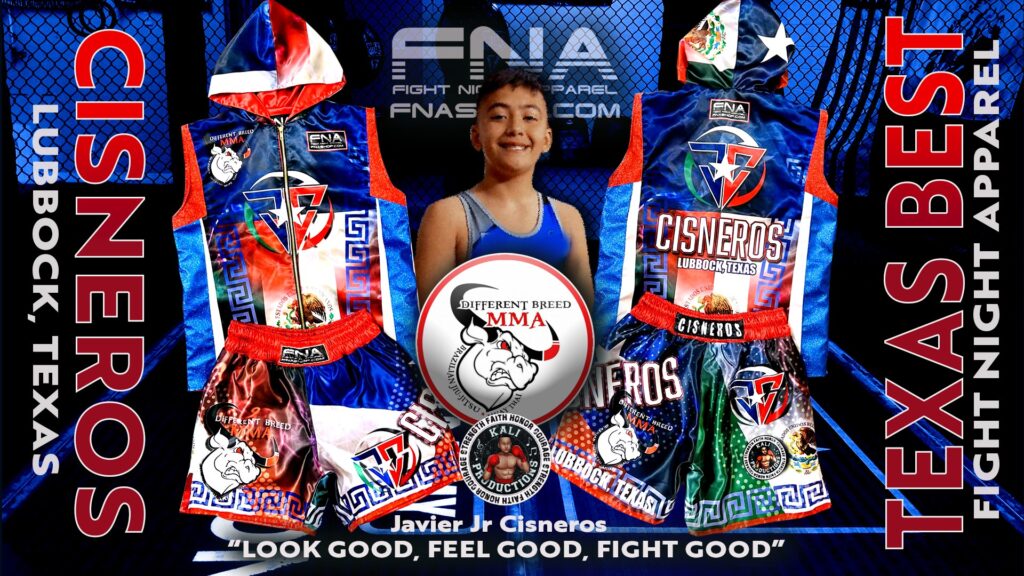 Am 2 Piece Pro-Style Sublimated Fight Set - Fight Night Apparel